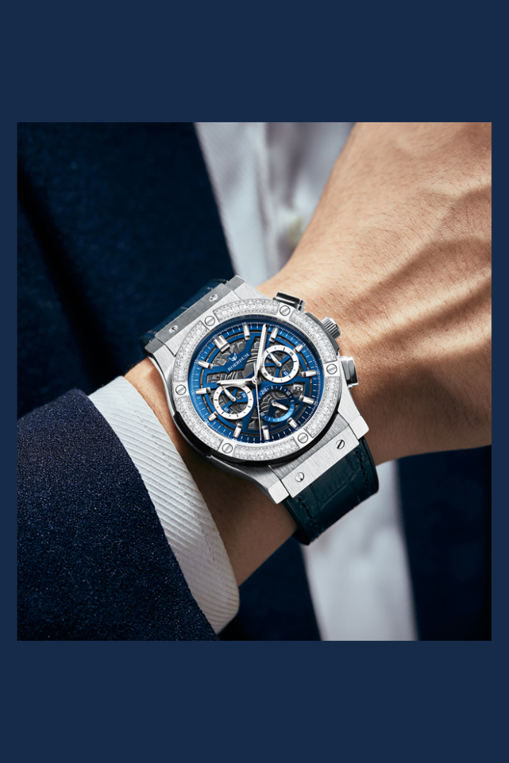 War-god| Blue Silver Fully Automatic Watch| A Roerdum Edition – Zivanche